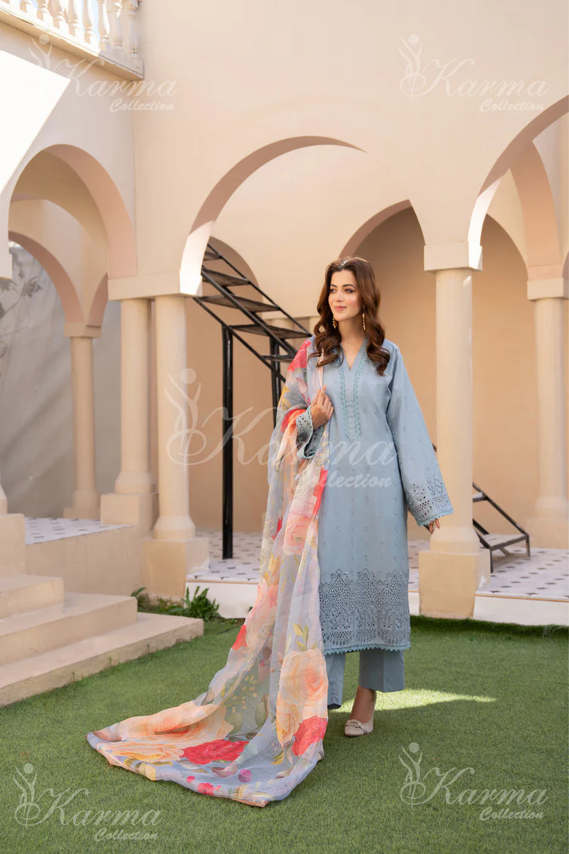 Gulistan | Karma Collection | Pigeon – Saimascollection