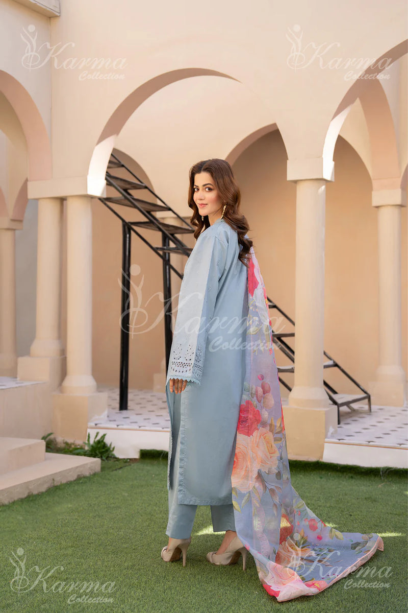 Gulistan | Karma Collection | Pigeon – Saimascollection